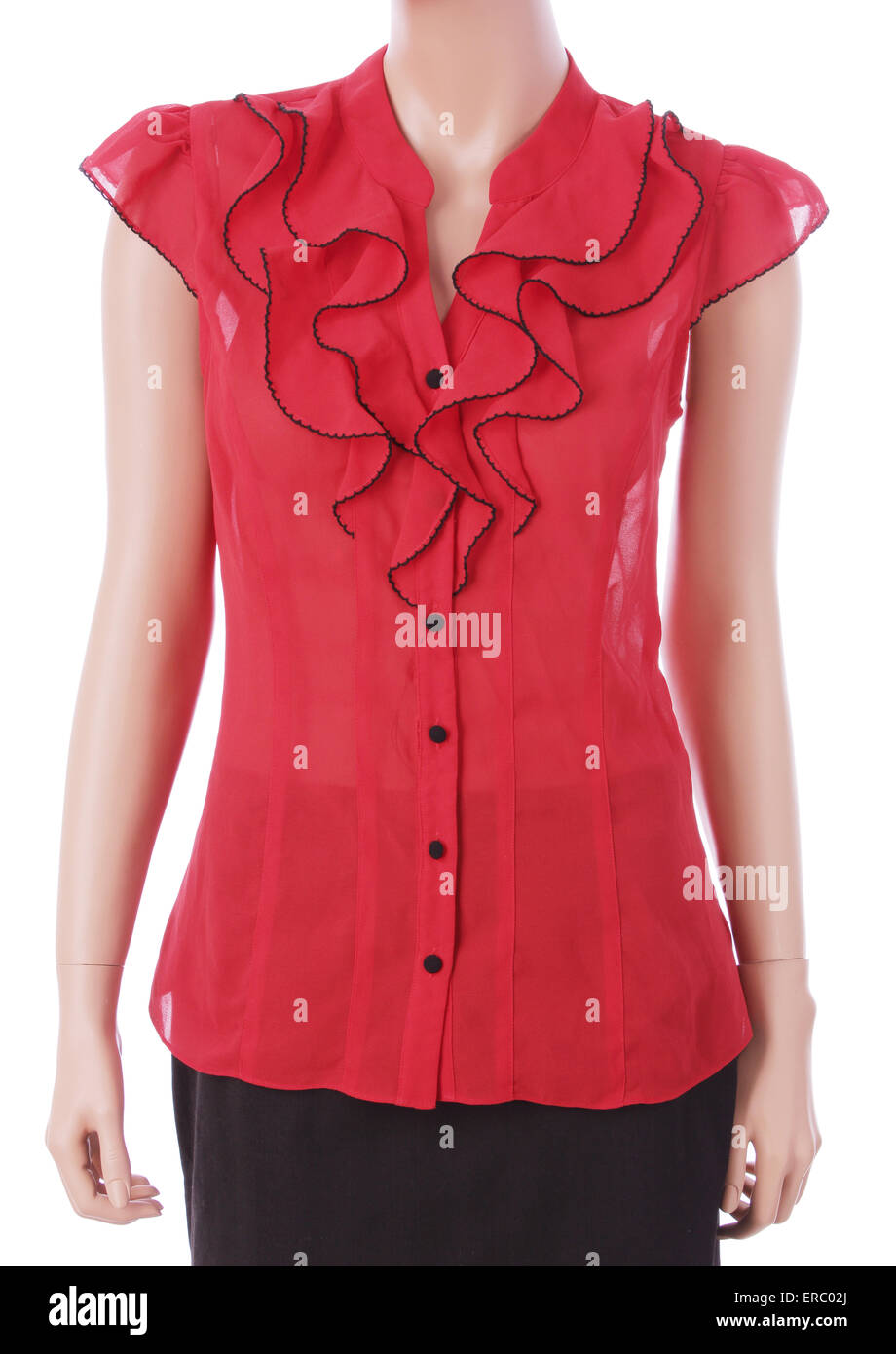 White ruffle shirt hi-res stock photography and images - Alamy