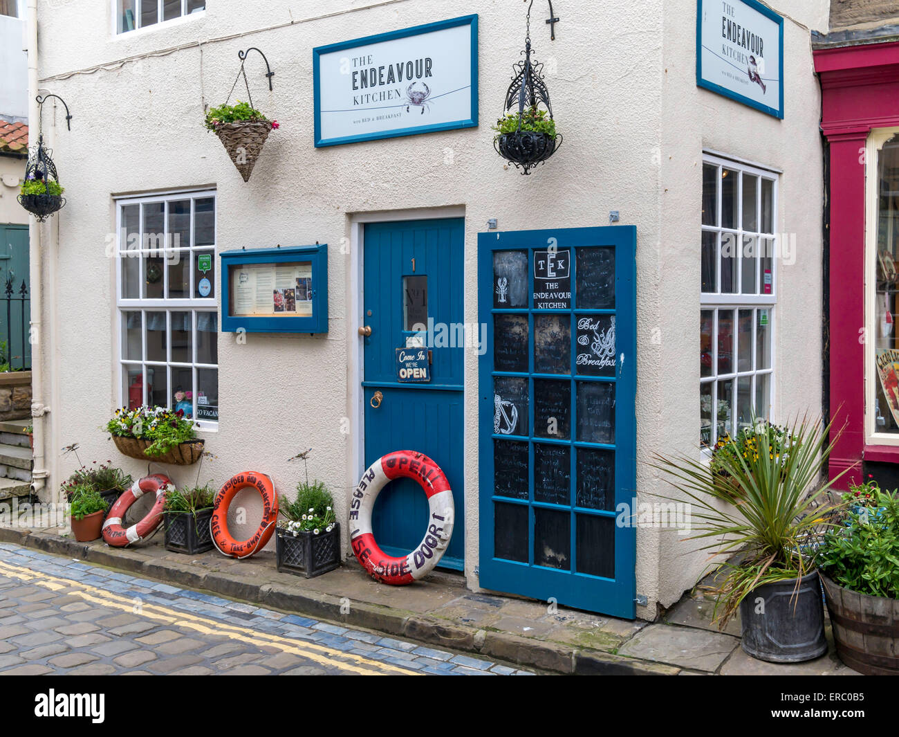 The Endeavour Kitchen restaurant and B&B in Staithes North Yorkshire ...
