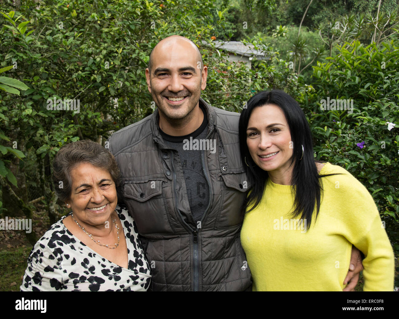 Colombia family, Pereira, Colombia Stock Photo - Alamy