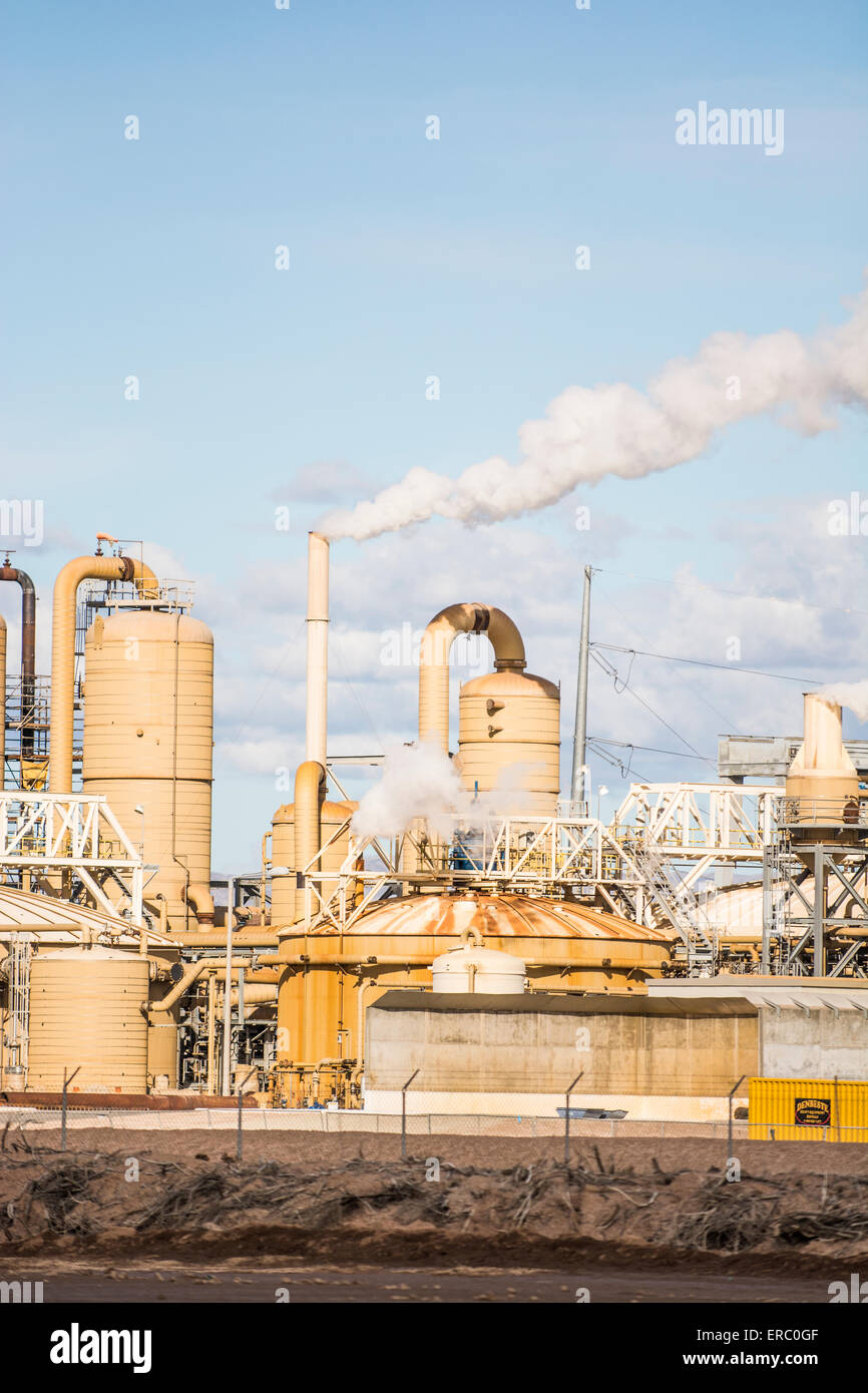 Calenergy, Geothermal Power Plant, Calipatria, California Stock Photo ...