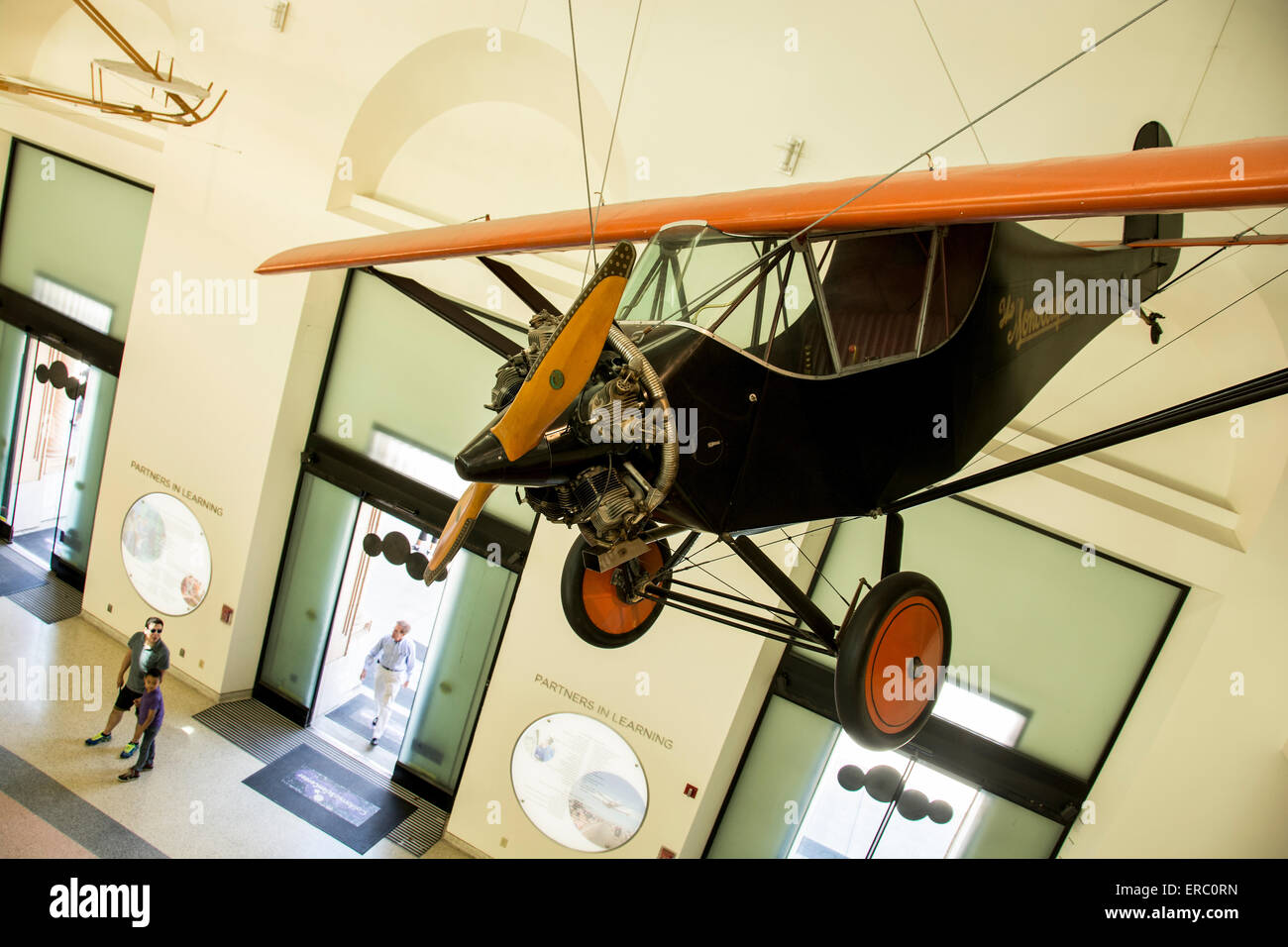 An old, early 20th century model airplane Stock Photo - Alamy