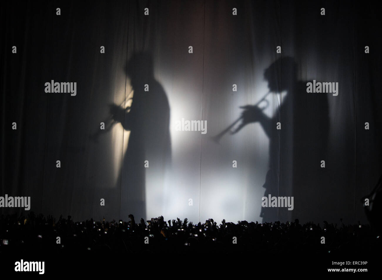 German rapper Cro performing live at TUI Arena as part of his Mello ...