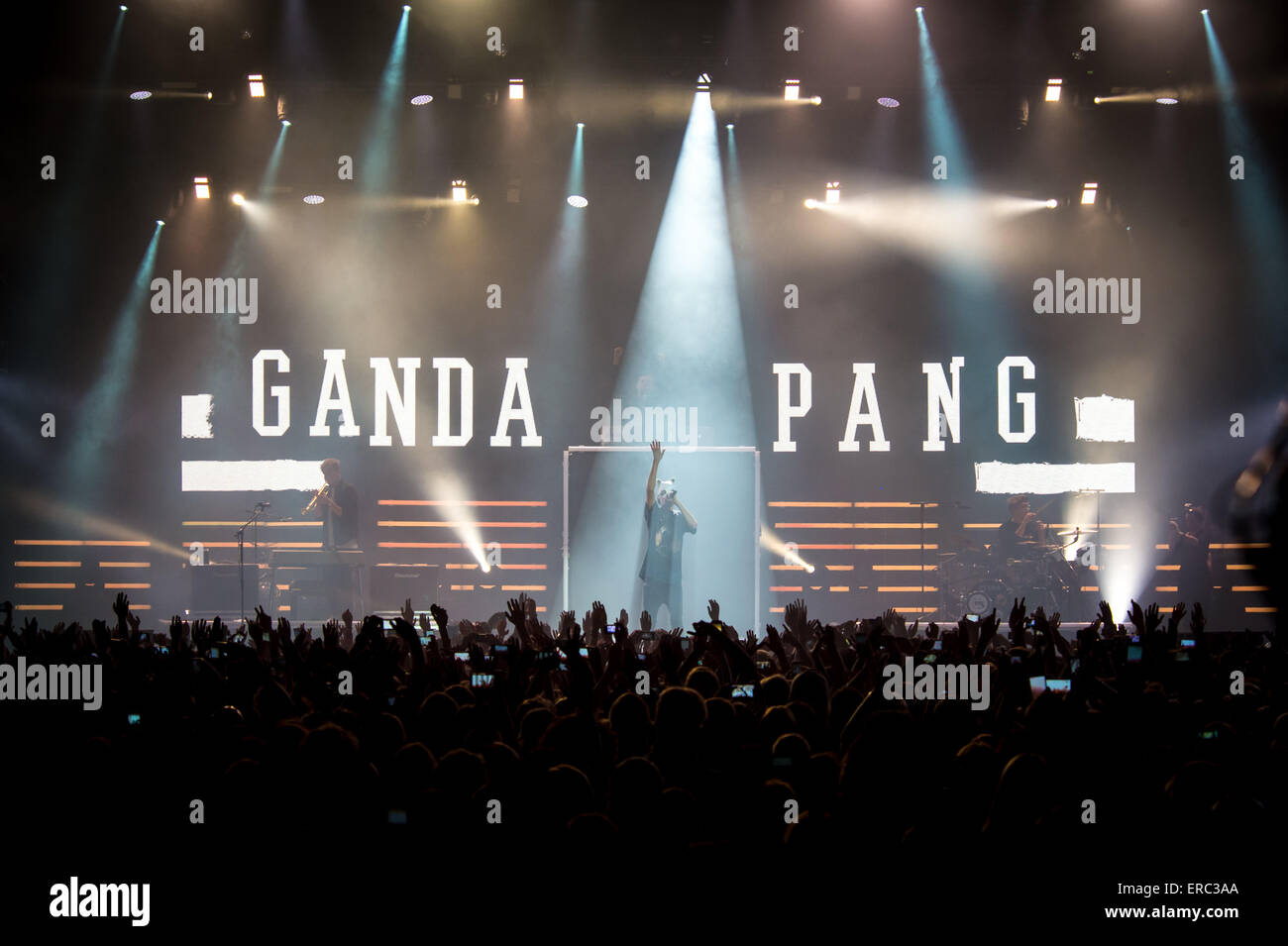 German rapper Cro performing live at TUI Arena as part of his Mello ...