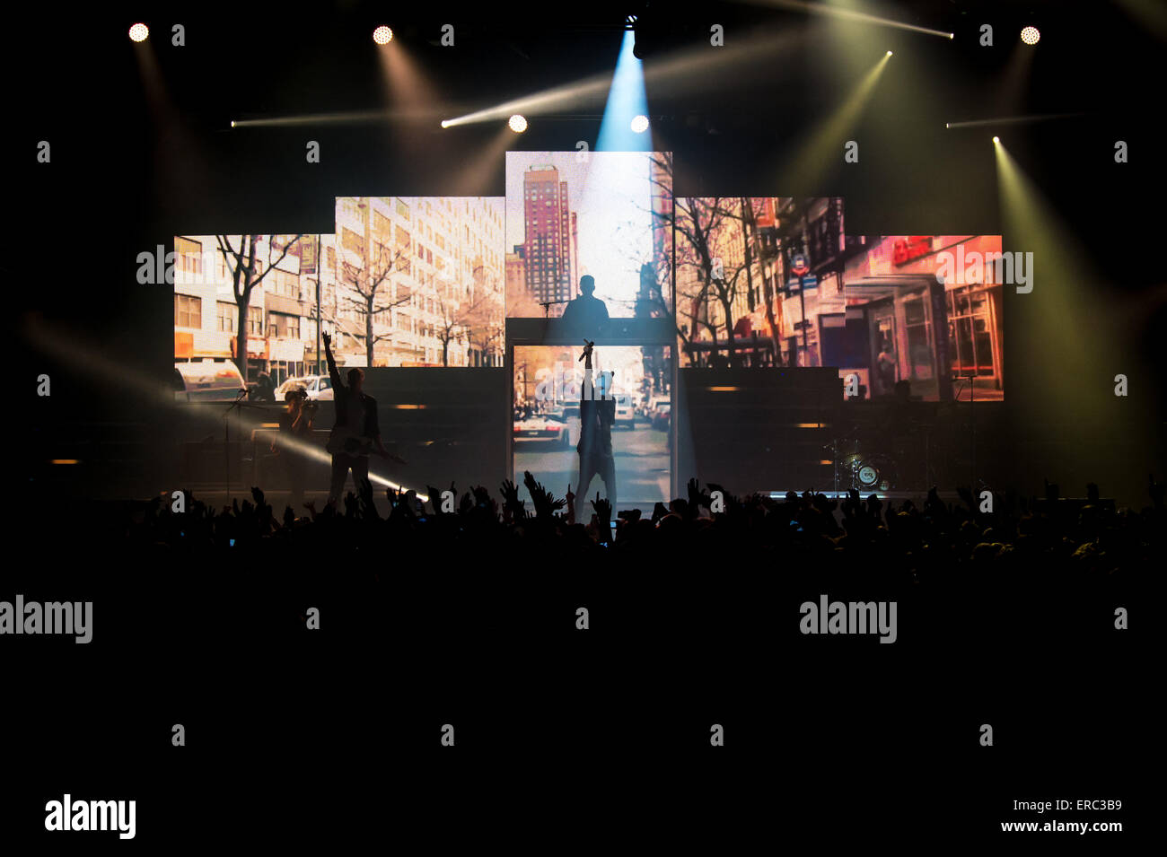 German rapper Cro performing live at TUI Arena as part of his Mello ...
