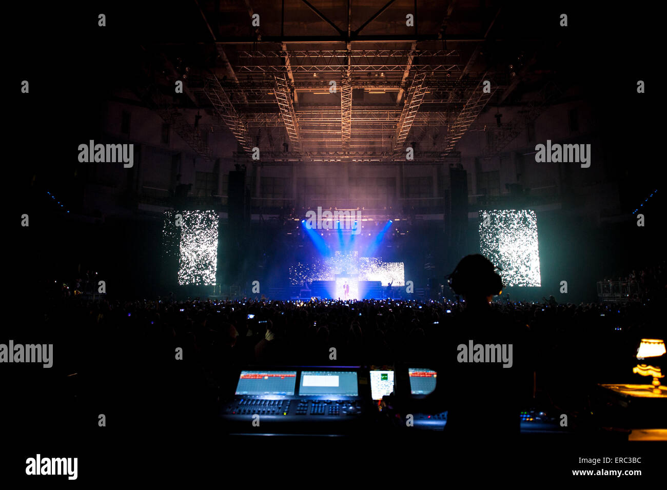 German rapper Cro performing live at TUI Arena as part of his Mello ...
