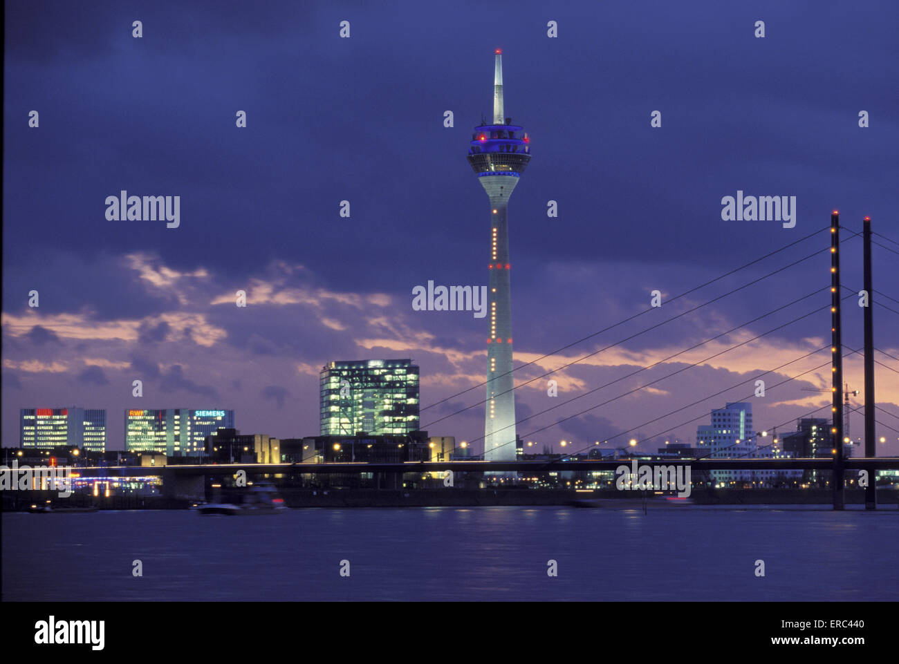 DEU, Germany, Duesseldorf, the Stadttor/Citygate, the television tower ...