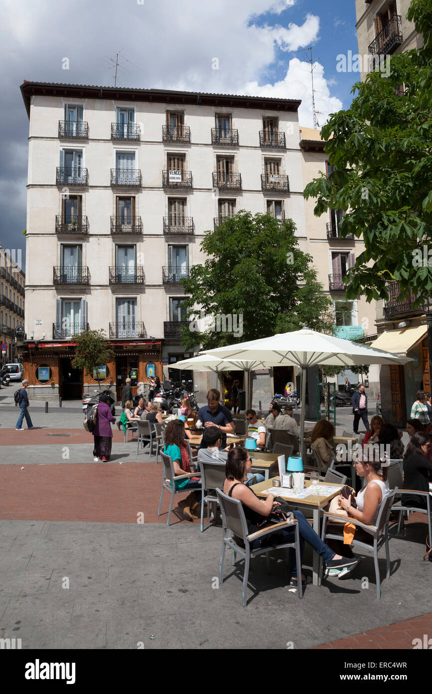 Chueca suburb of Madrid Spain Stock Photo - Alamy