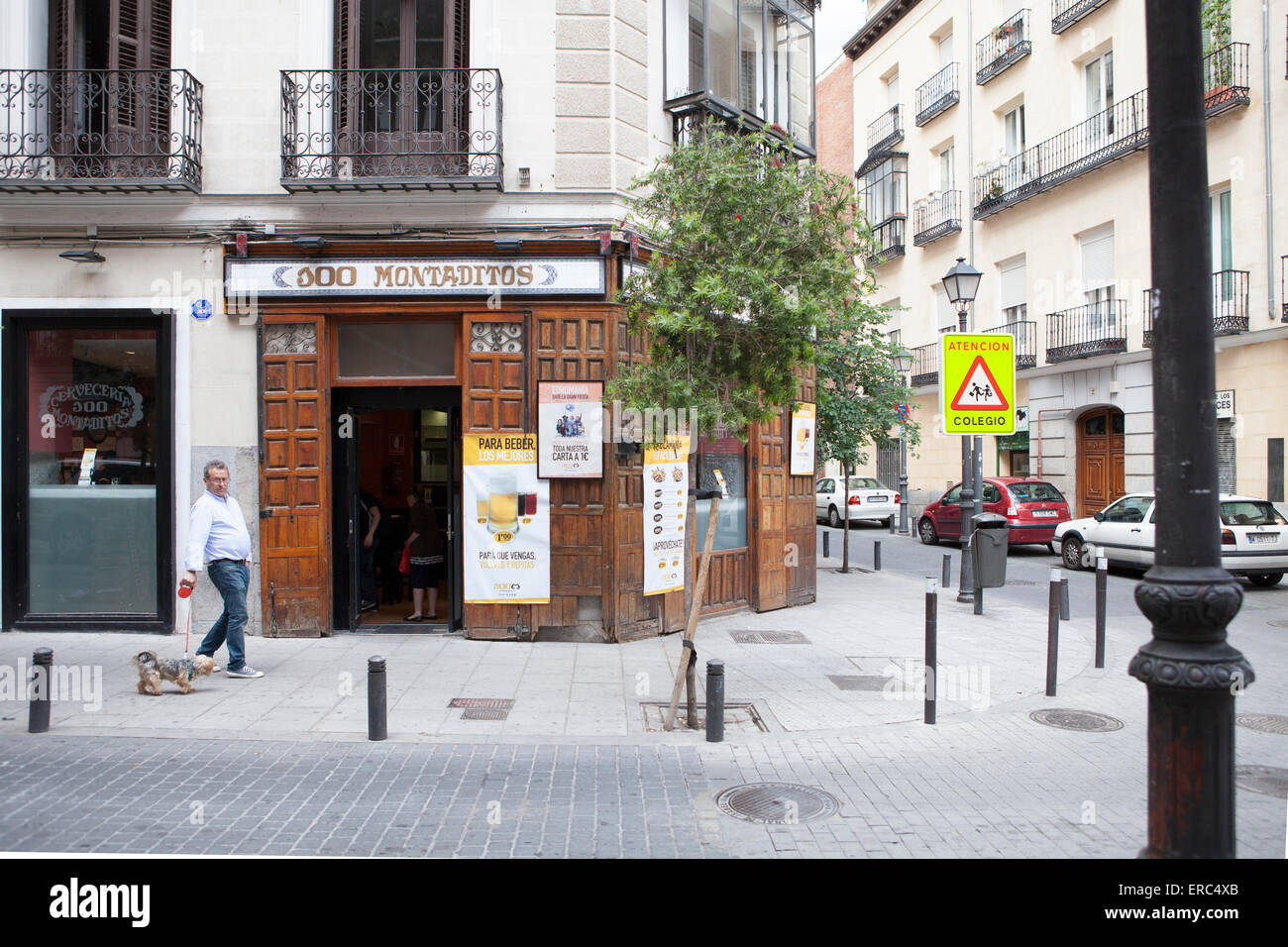 Chueca suburb of Madrid Spain Stock Photo - Alamy