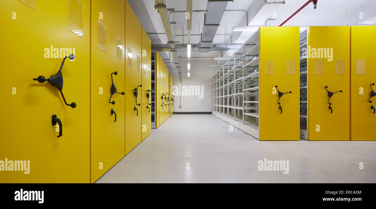 Panorama of archive and record repository in yellow. Herefordshire ...