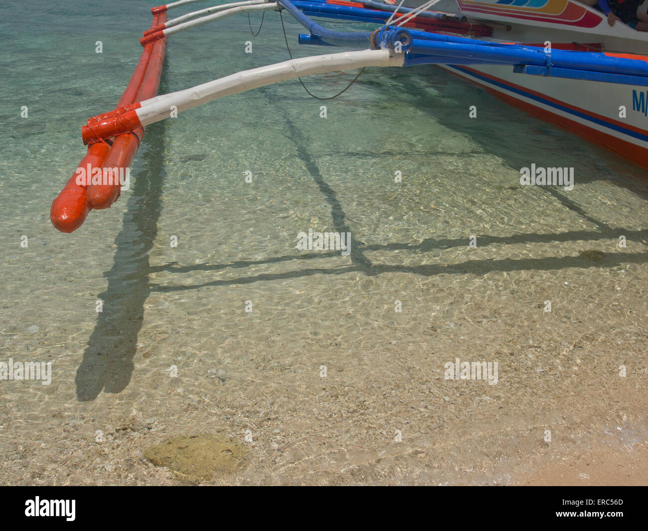 Traditional panga boat in Boracay, Philippines Stock Photo - Alamy