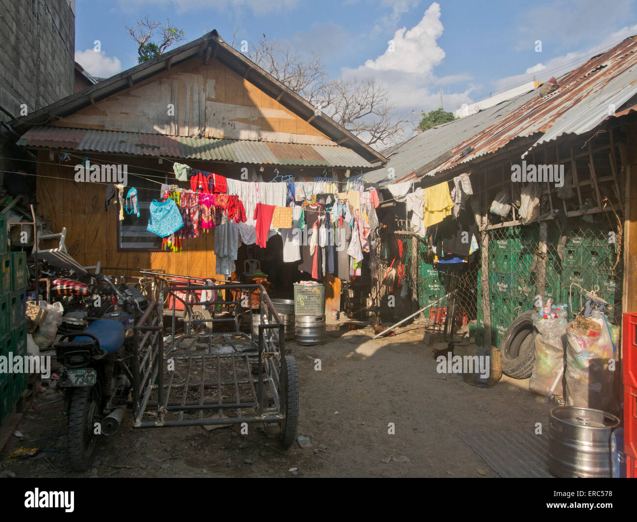 Local laundry home service in Ilo Ilo, Philippines Stock Photo - Alamy