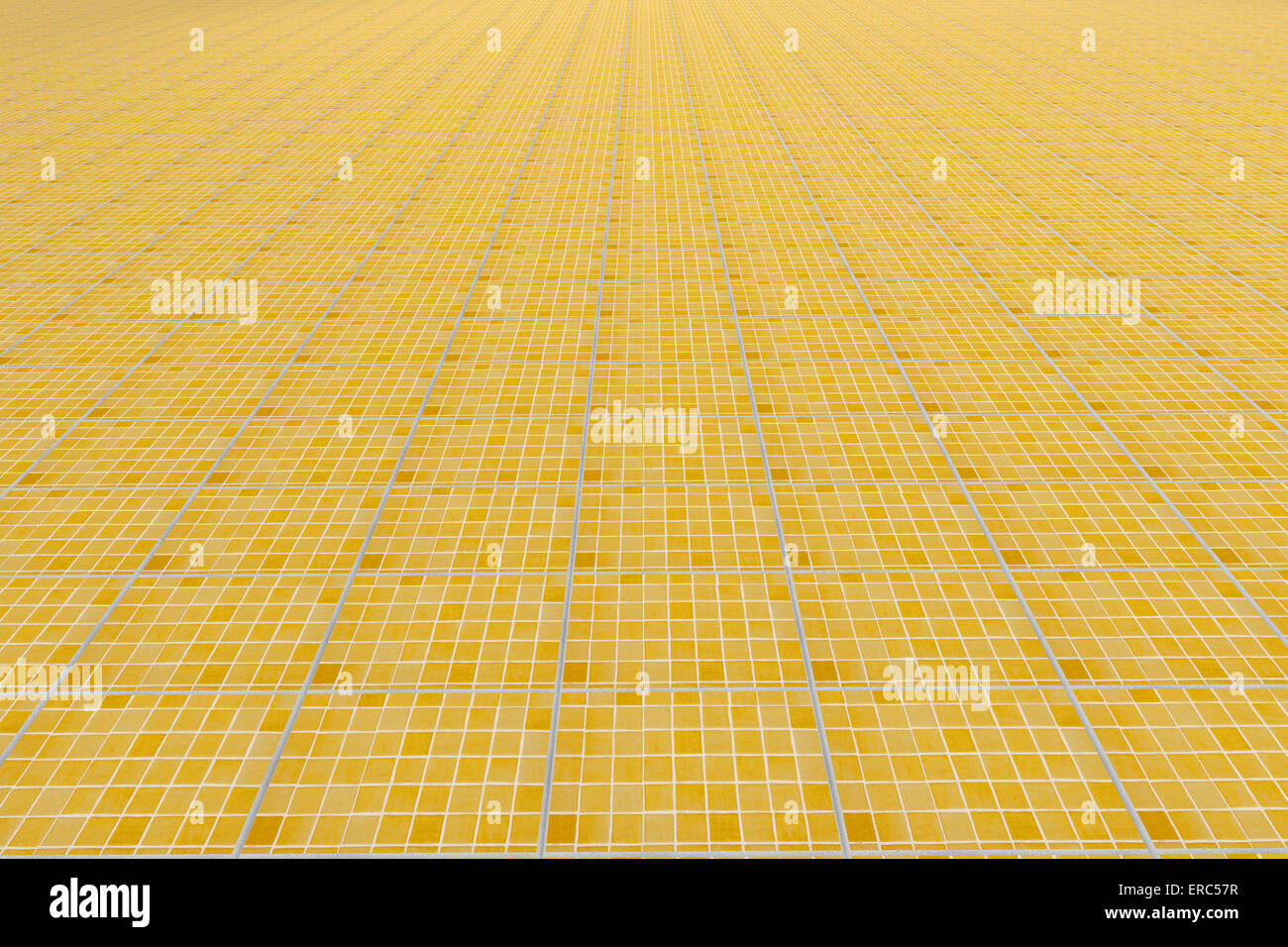 3d rendering of a bath yellow tiles wall Stock Photo - Alamy