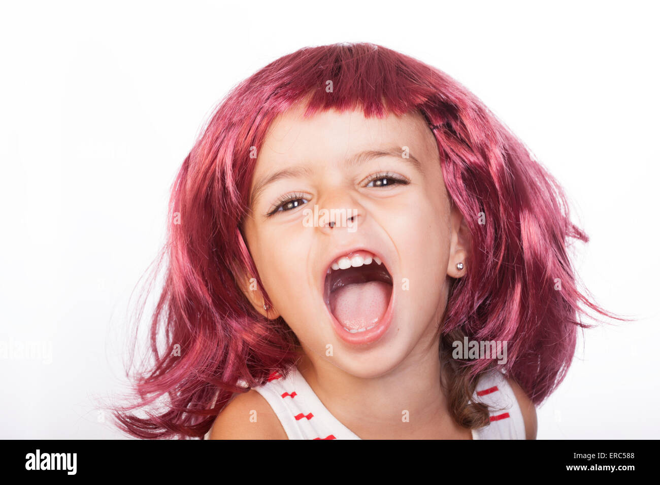 Child wig hi-res stock photography and images - Alamy