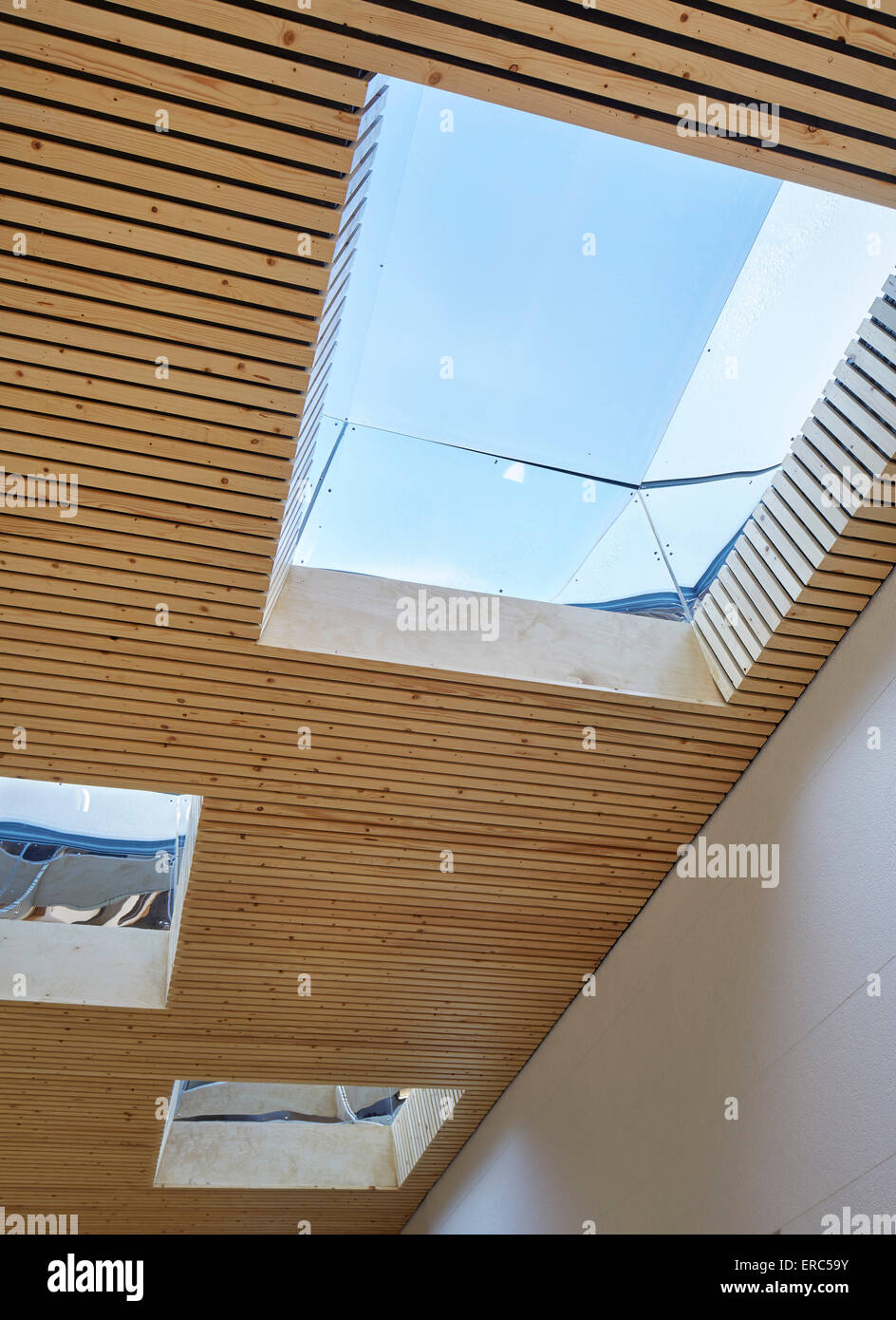Timber clad ceiling hi-res stock photography and images - Alamy