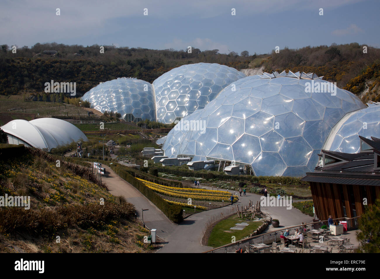 Eden Project Biodomes Stock Photo - Alamy