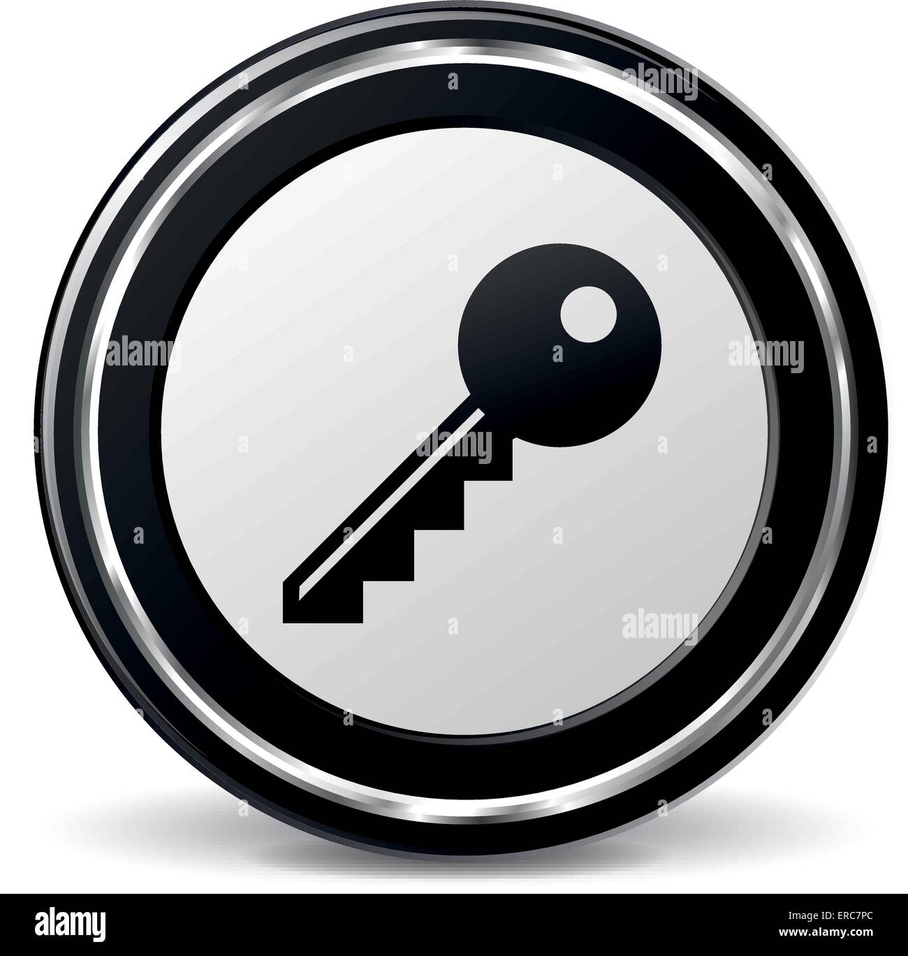 Lock icon chrome hi-res stock photography and images - Alamy