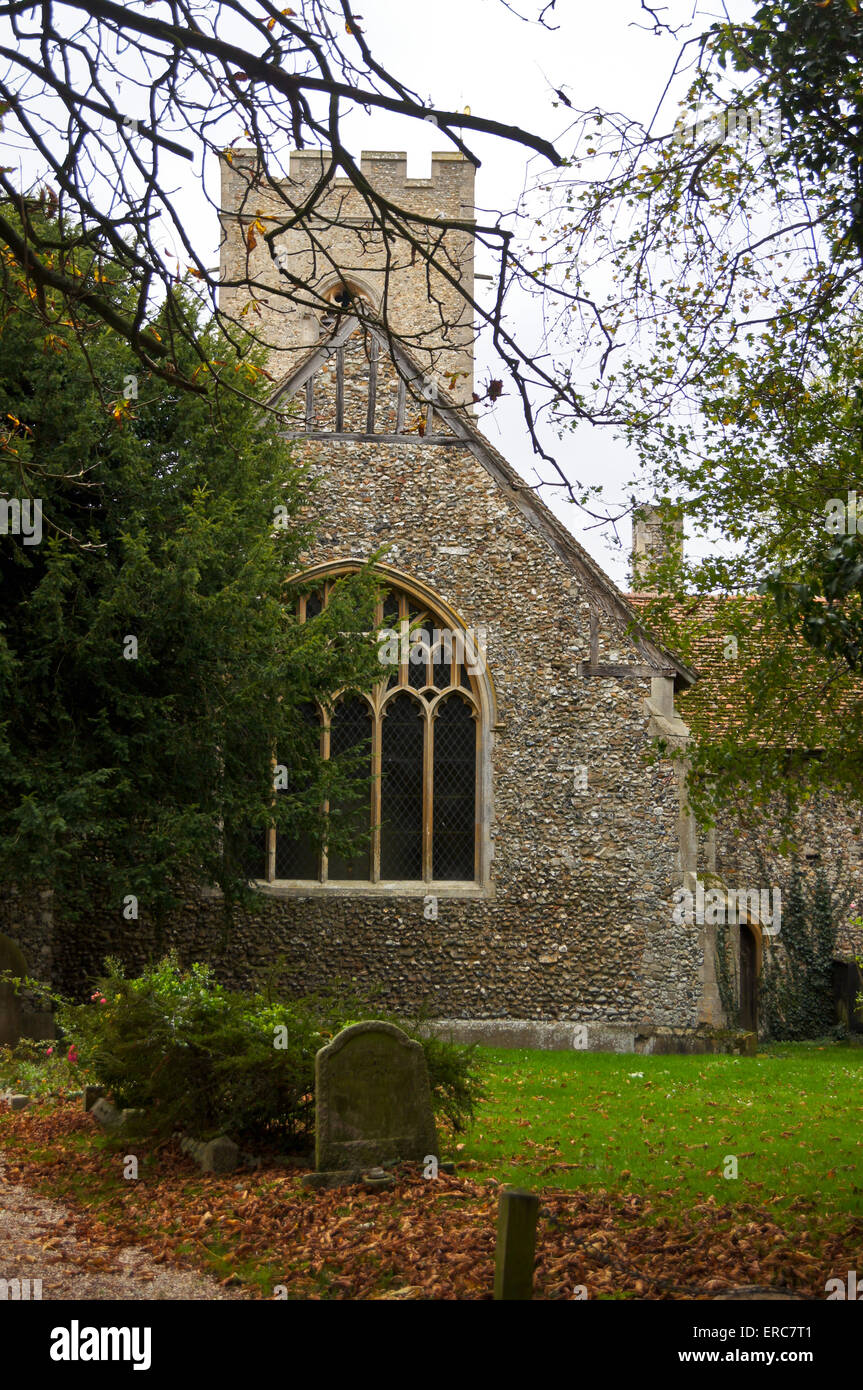 St. Martin's church, White Roding, Essex, England Stock Photo - Alamy