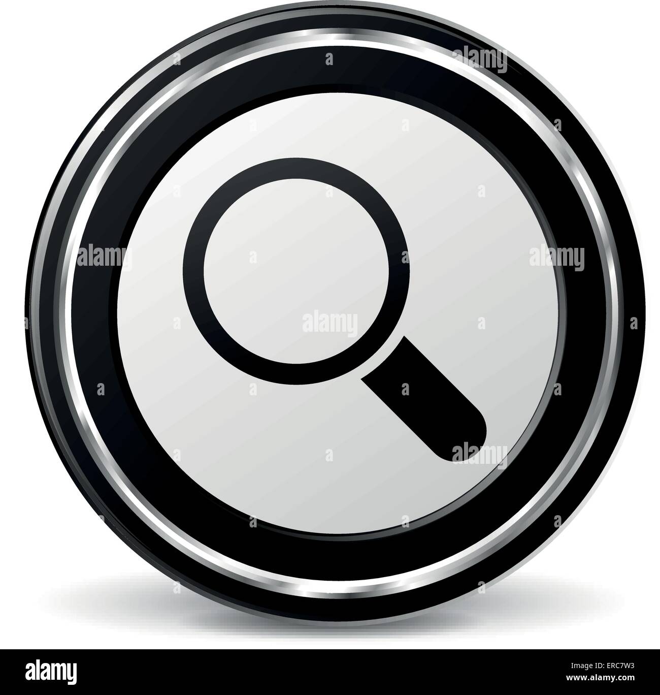 Search icon vector vectors hi-res stock photography and images - Alamy