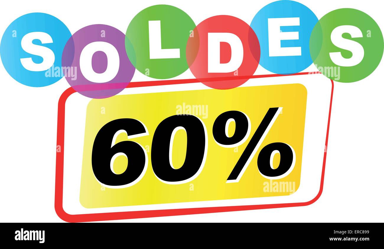 Discount coupon 60 percent Stock Vector Images - Alamy