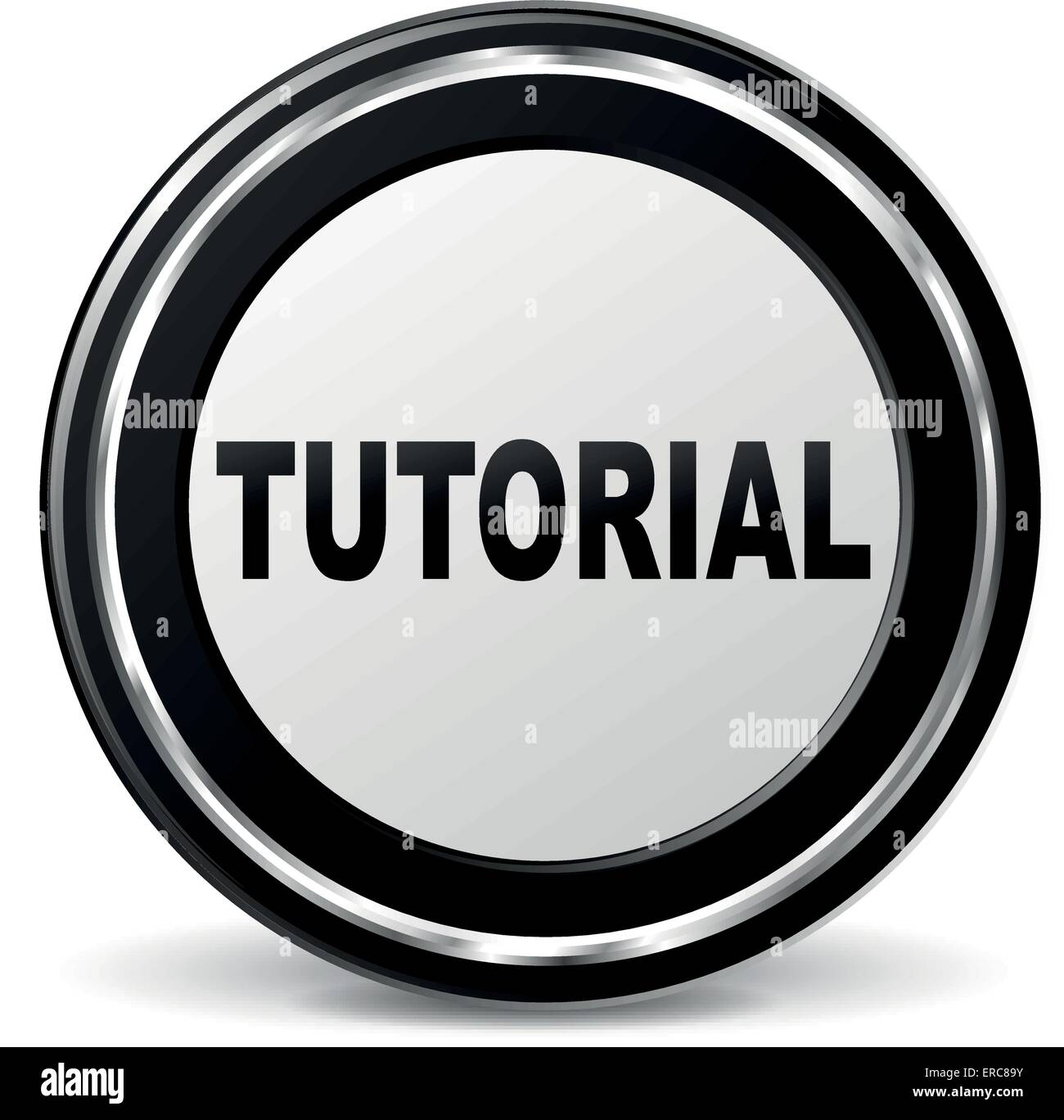 Vector icon tutorial hi-res stock photography and images - Alamy