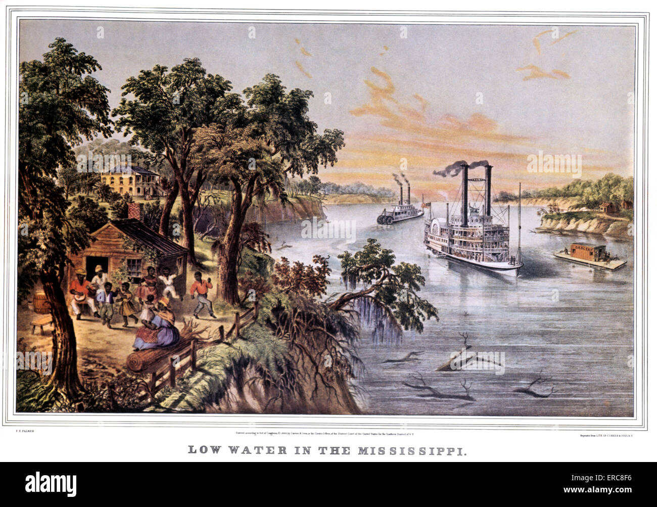 1800s southern plantation hi-res stock photography and images - Alamy