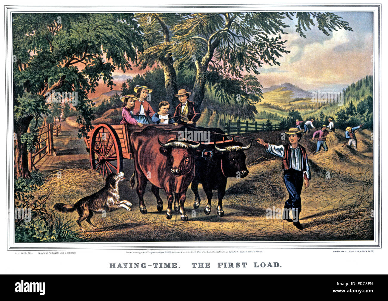 1800s family farm hi-res stock photography and images - Alamy