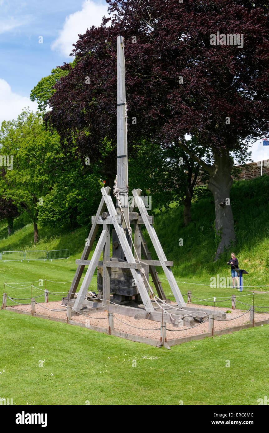 Trebuchet castle hi-res stock photography and images - Alamy