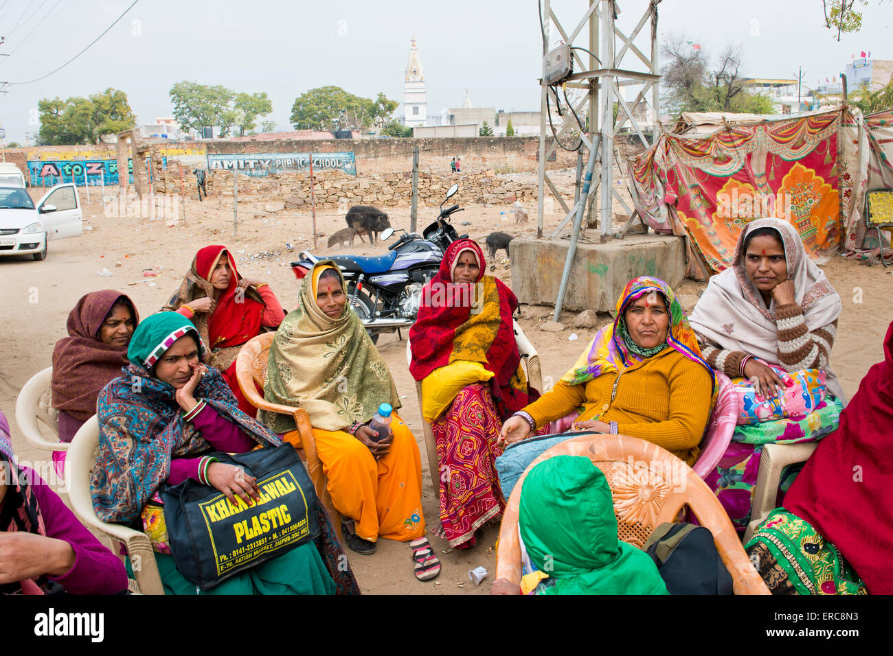 India, Rajasthan, Pushkar, daily life, women Stock Photo - Alamy