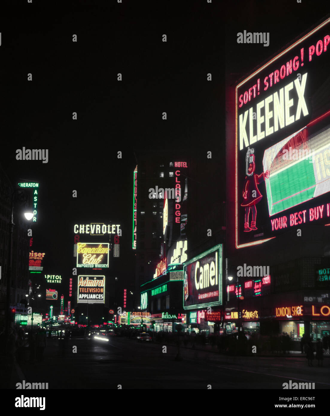 1950s City Night