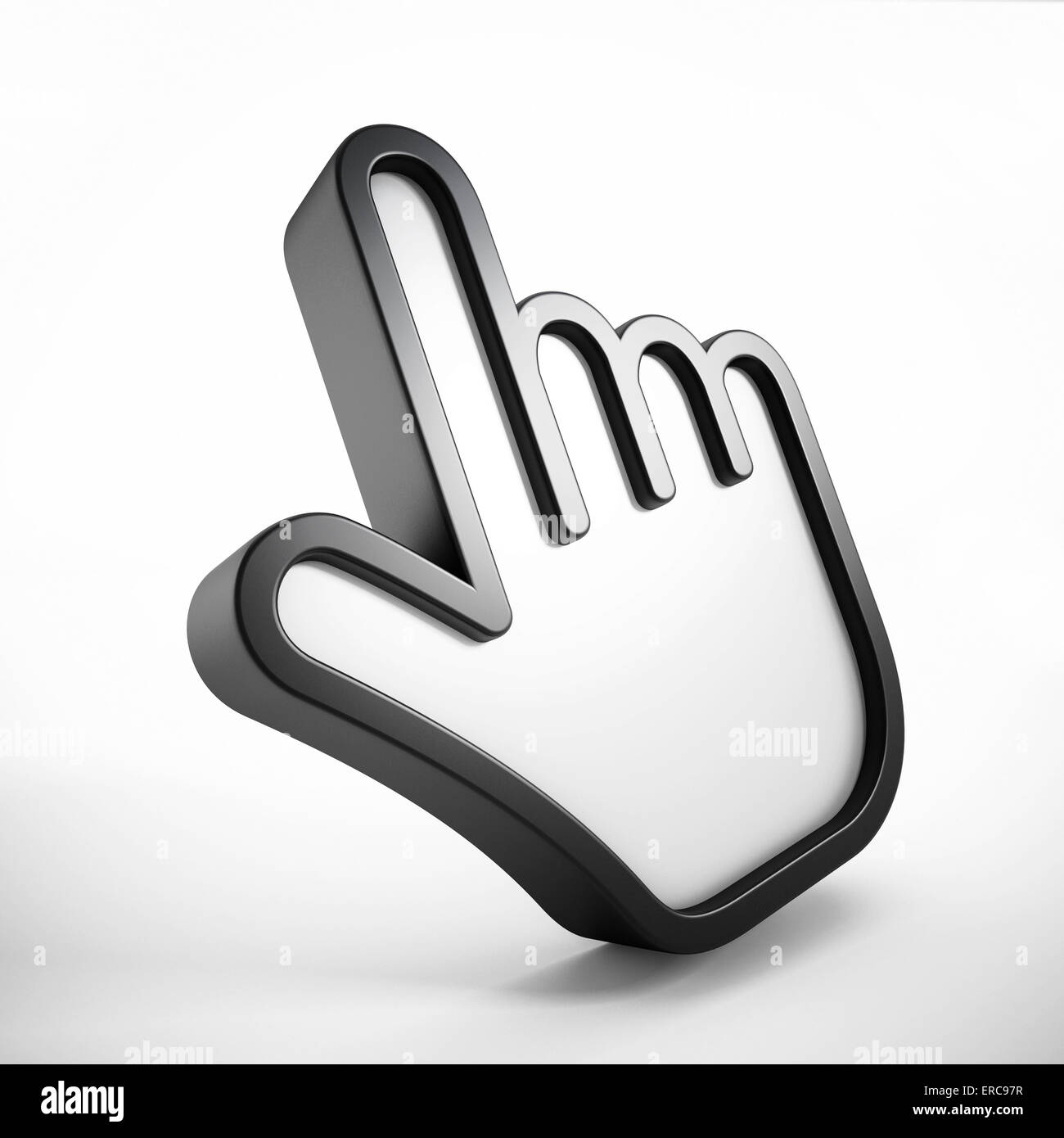 Hand Cursor Logo Hand Cursor Icon Click Hand Click Stock Vector