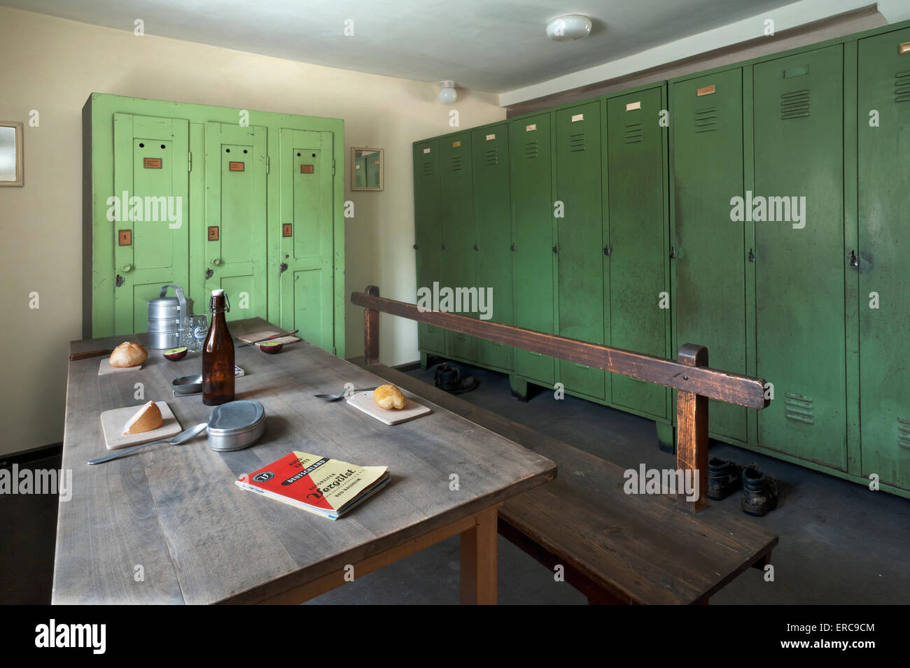 Factory locker room hi-res stock photography and images - Alamy