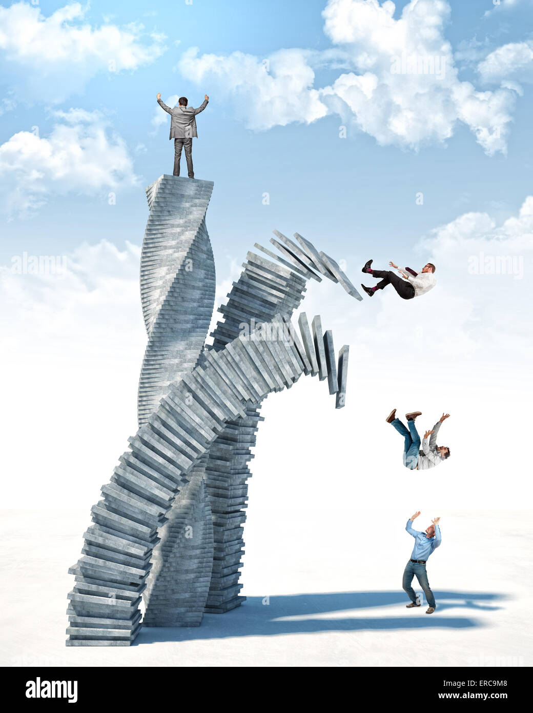 People falling from the sky hi-res stock photography and images - Alamy