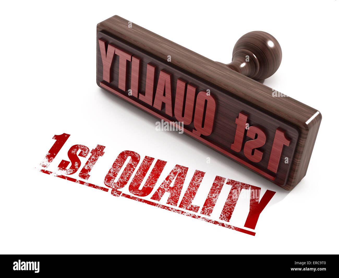First Quality stamp Stock Photo - Alamy