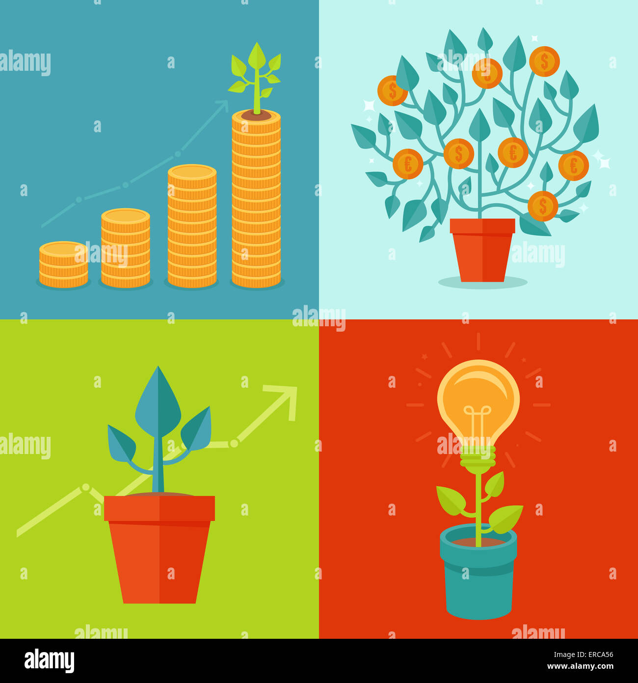 Flat Illustrations High Resolution Stock Photography and Images - Alamy