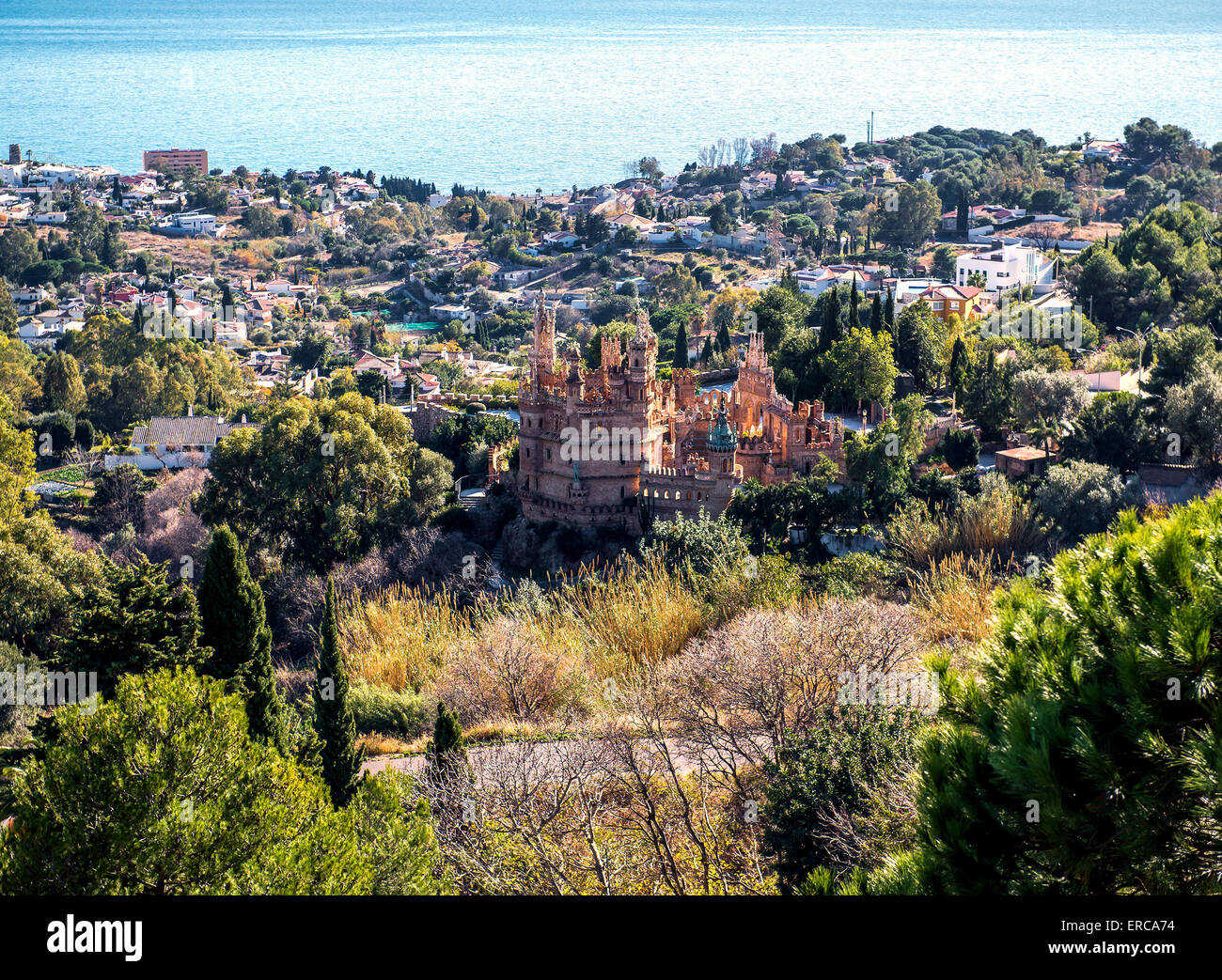 Colomares monument castle hi-res stock photography and images - Alamy