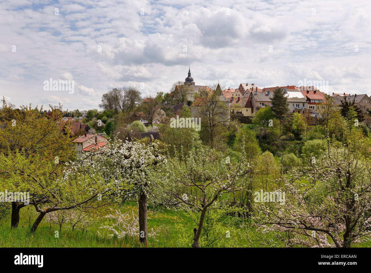 Creußen town, Upper Franconia, Franconia, Bavaria, Germany Stock Photo ...