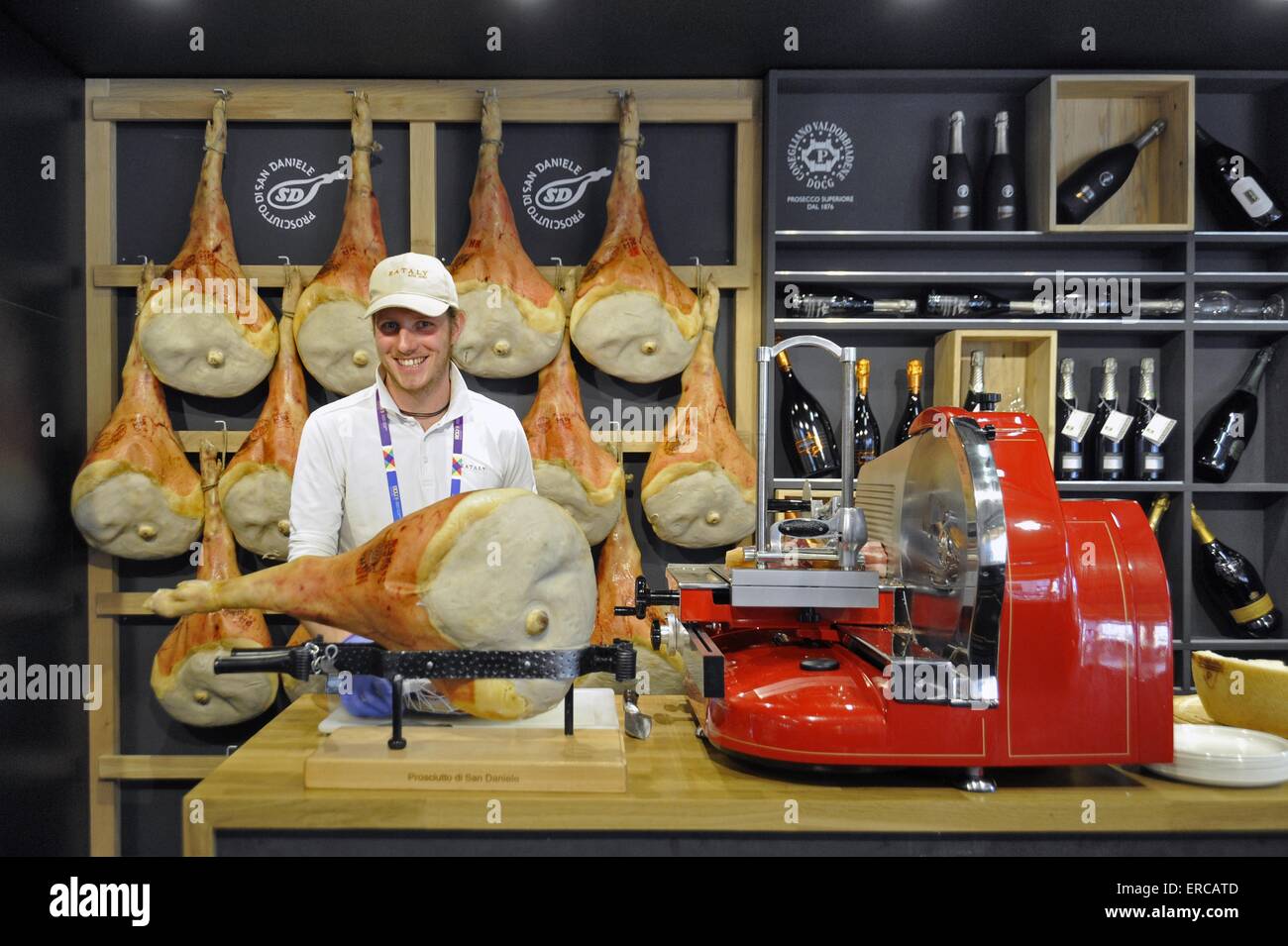 Milan (Italy), World Exhibition Expo 2015, Eataly restaurants Stock ...