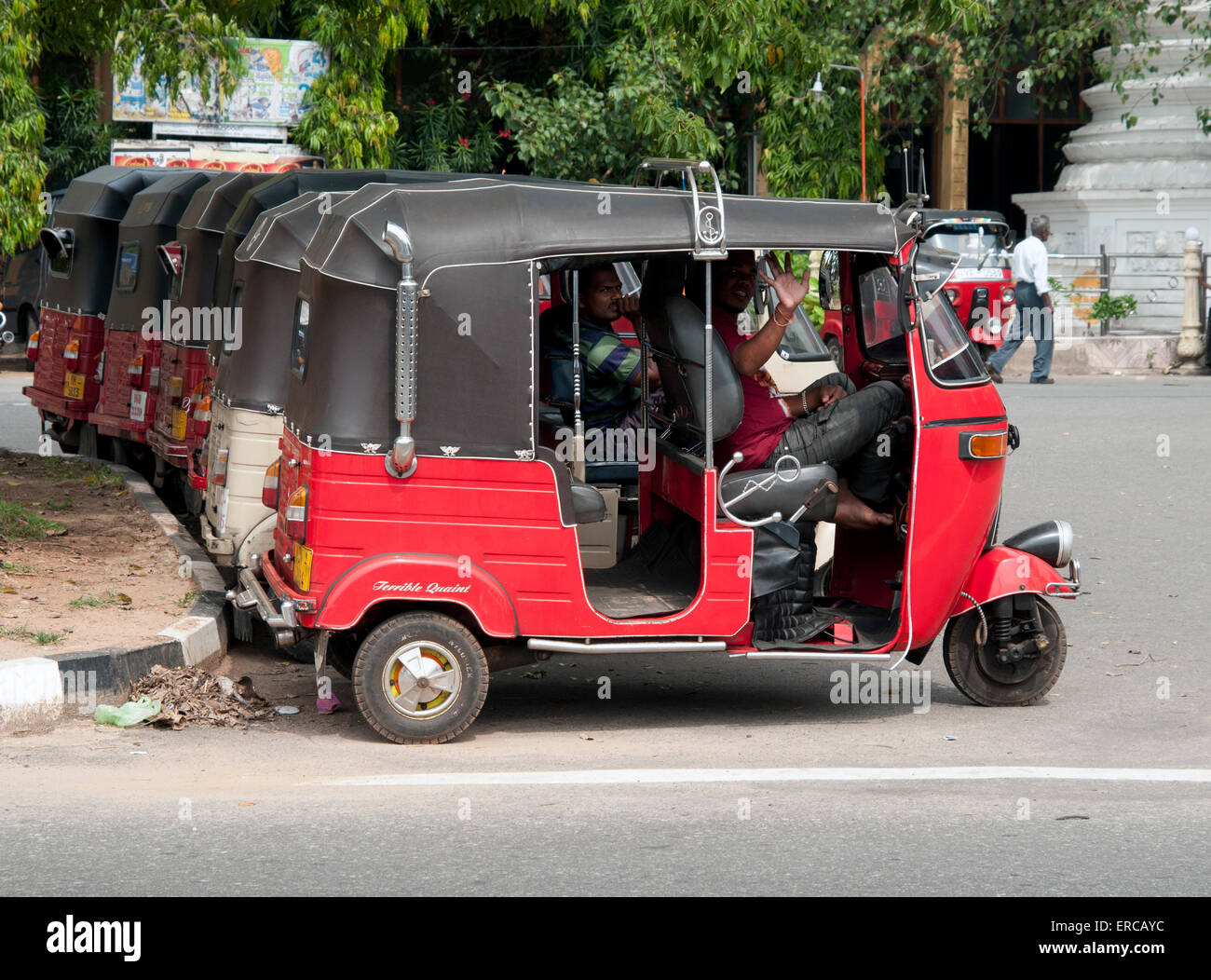 Rickshaw transport ceylon sri lanka hi-res stock photography and images ...