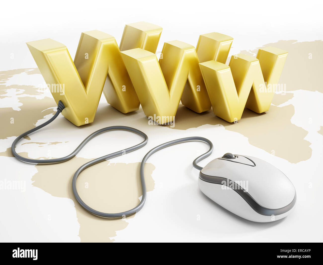 Internet connection map computer hi-res stock photography and images ...