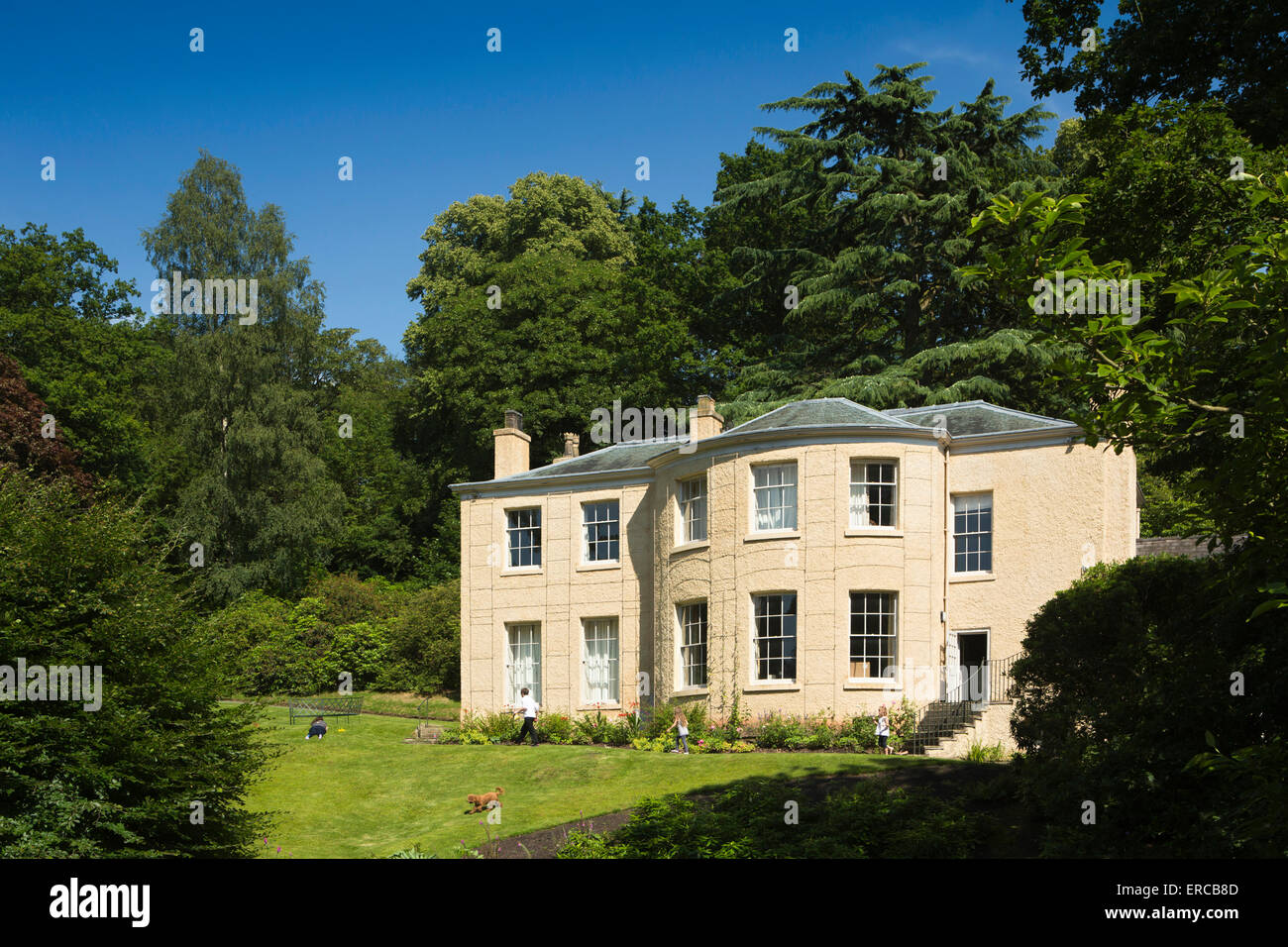 UK, England, Cheshire, Styal, Quarry Bank house, home to mill owner ...