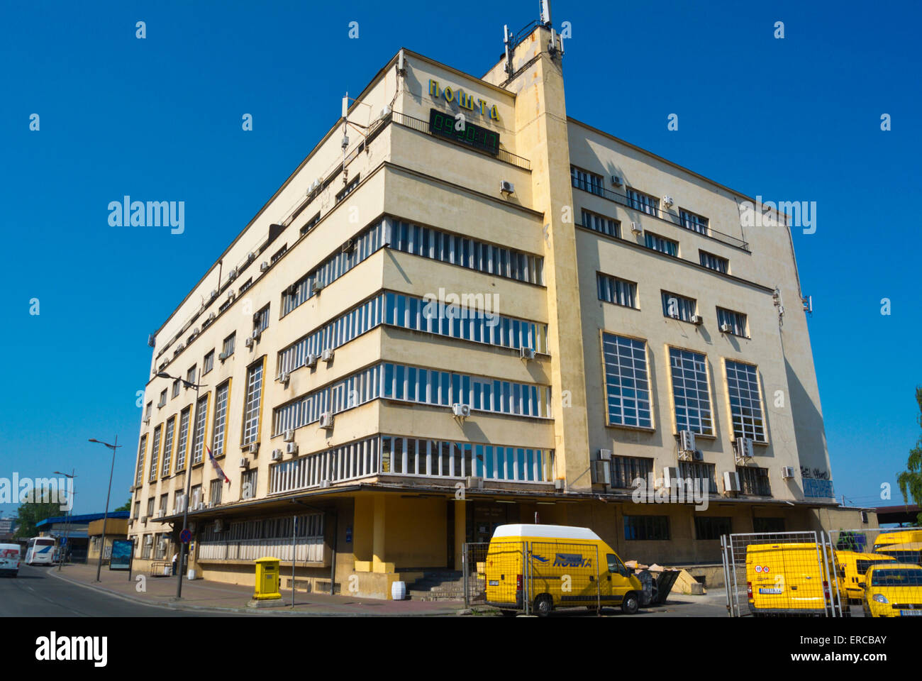 Posta Beograd 6, post office building in Savska street, Belgrade ...