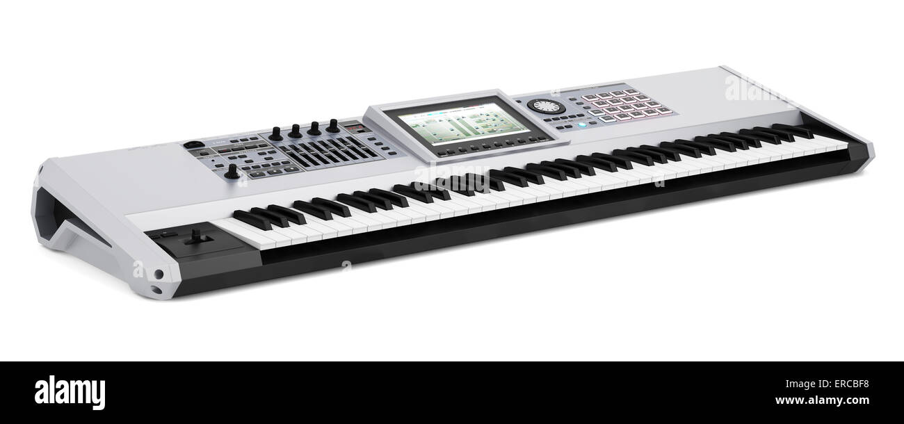 White synthesizer hi-res stock photography and images - Alamy