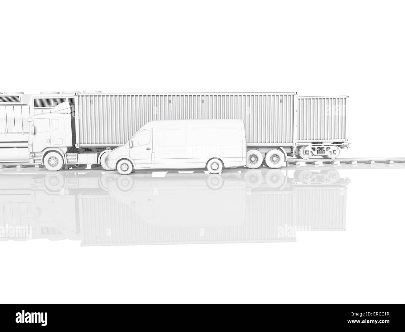 logistic concept. 3d rendering Stock Photo - Alamy