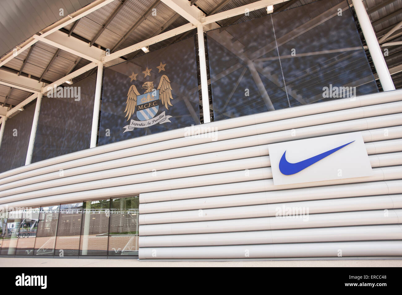 Etihad Campus. Acadamey Stadium. Manchester City FC Stock Photo - Alamy
