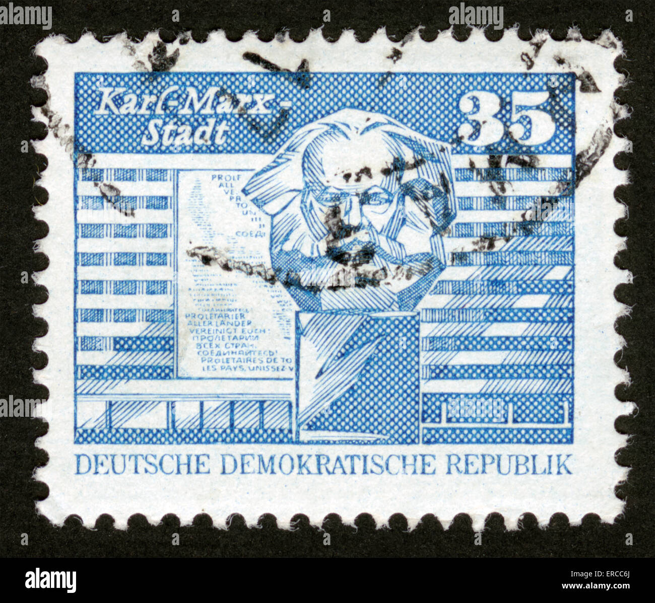 Karl marx postcard hi-res stock photography and images - Alamy