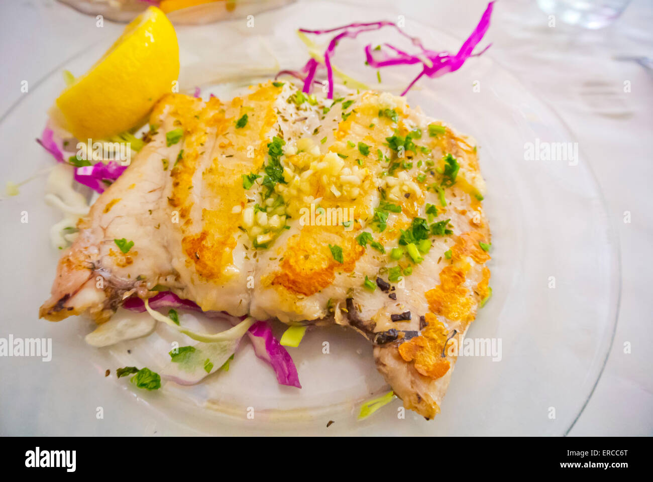 Grilled fish, Tangier, Morocco, northern Africa Stock Photo - Alamy