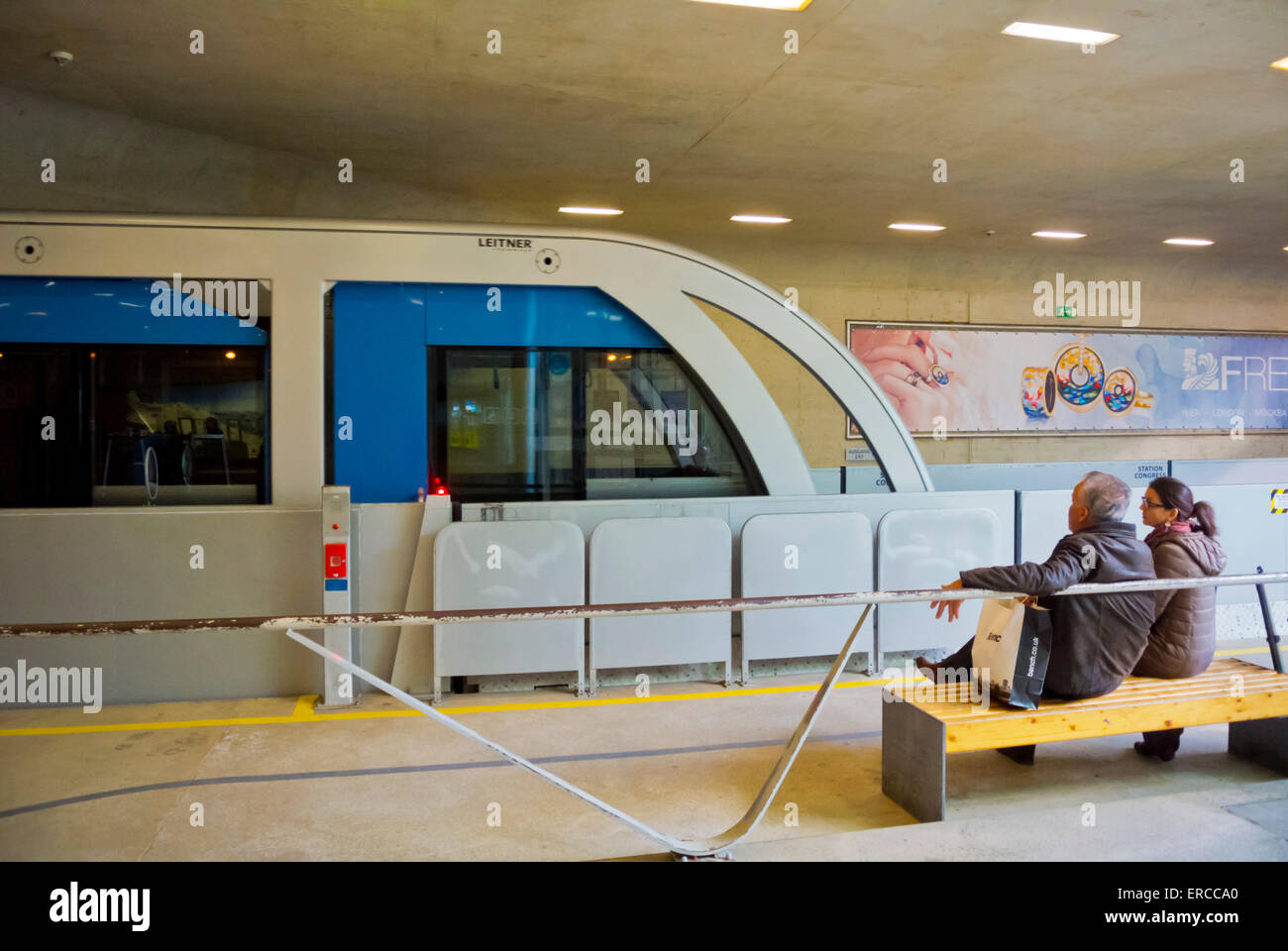 Hungerburg funicular, Congress station, design by Zaha Hadid, Innsbruck ...