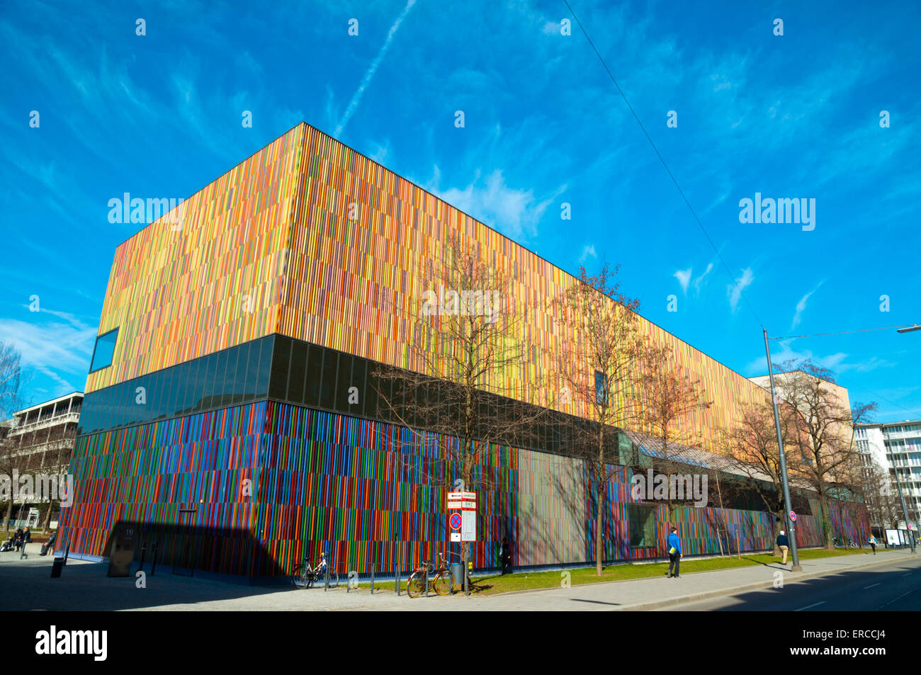 Museum Brandhorst, museum of modern art, Maxvorstadt, Munich, Bavaria ...