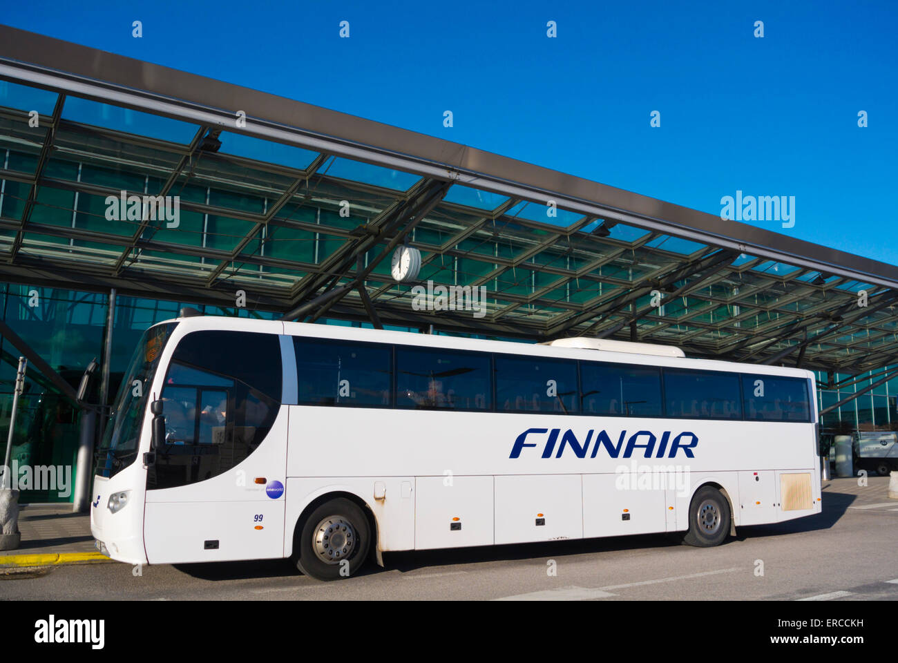 Helsinki airport bus hi-res stock photography and images - Alamy