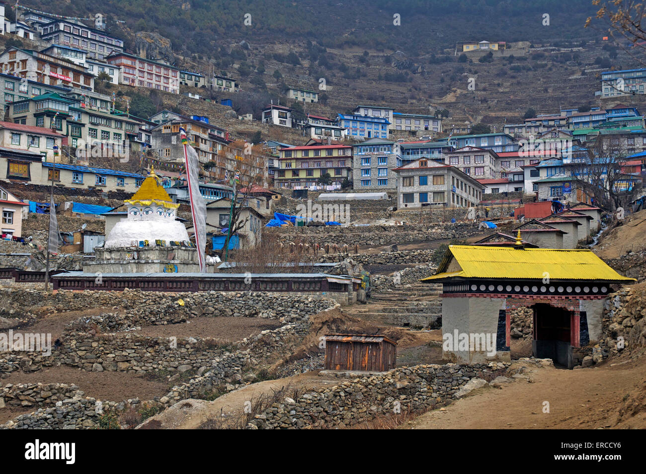 Namche Bazaar, Nepal Stock Photo - Alamy